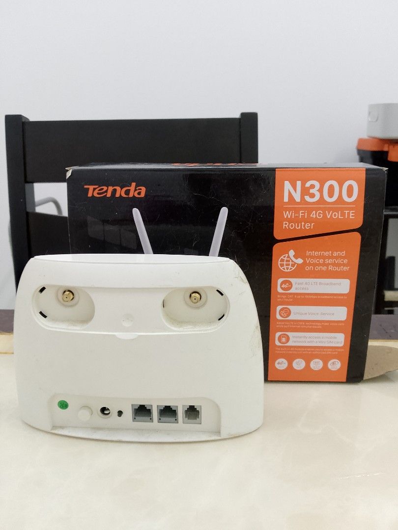 Tenda N300 wireless router, Computers & Tech, Parts & Accessories ...