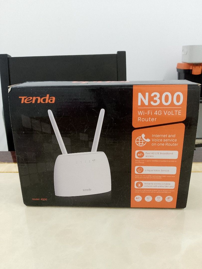 Tenda N300 wireless router, Computers & Tech, Parts & Accessories ...