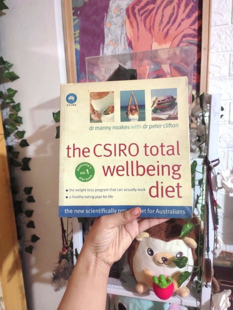 the CSIRO Total Wellbeing Diet Book by Dr. Manny Noakes with Dr. Peter ...