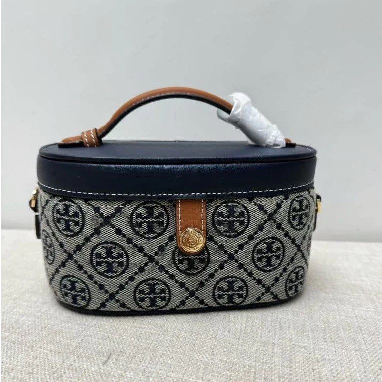 Tory Burch T Monogram Vanity Case, Luxury, Bags & Wallets on Carousell