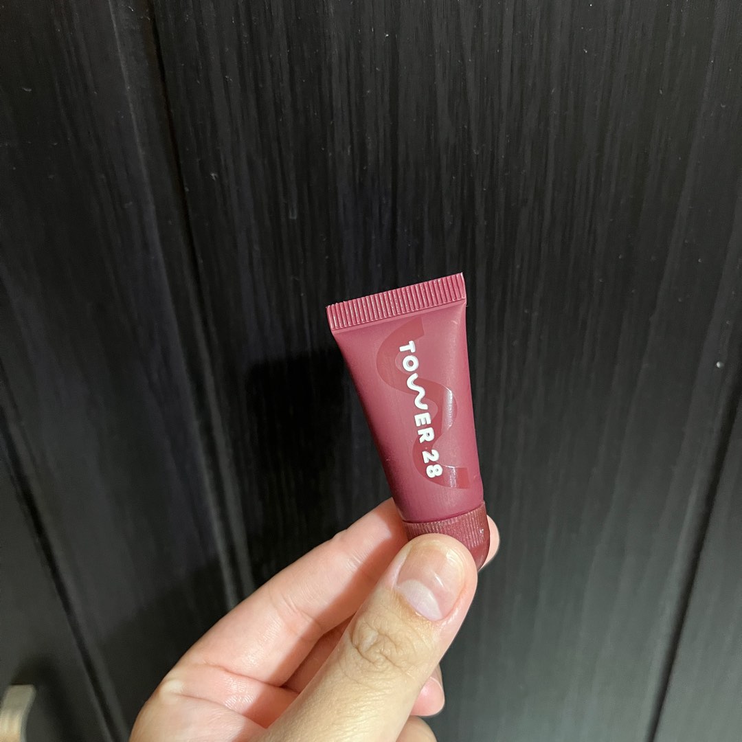 Tower 28 lip mini Lip softie(ube vanilla), Beauty & Personal Care, Face ...