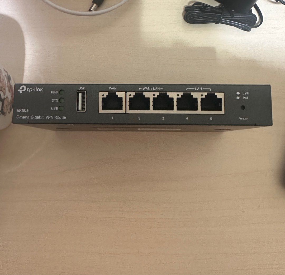 Tp link omada er605 router with dual wan load balancing failover ...