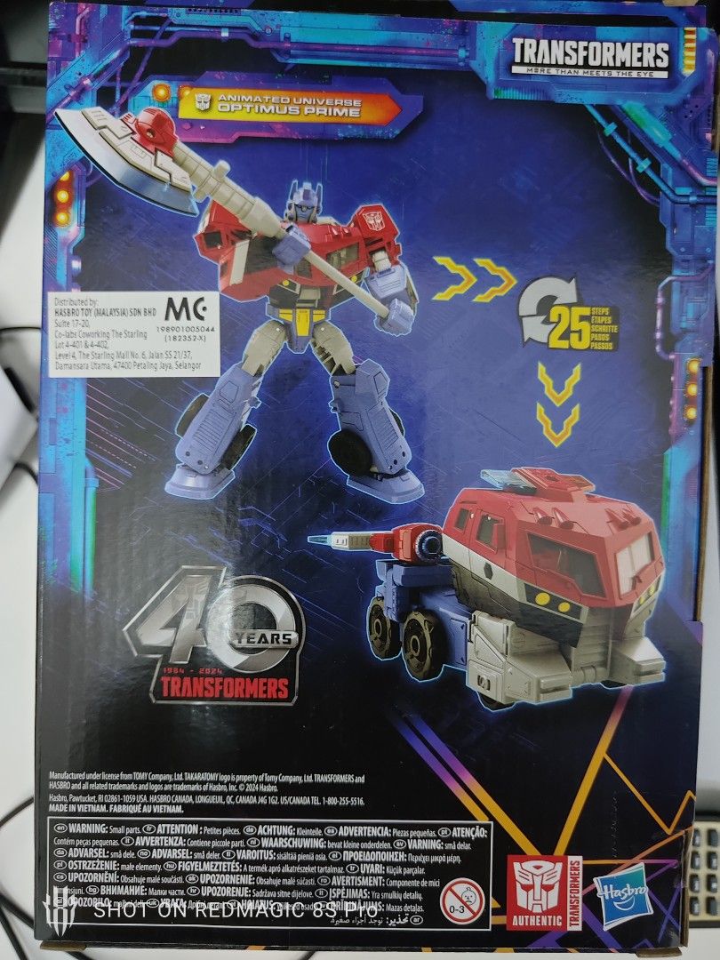 Transformers Legacy Animated Optimus Prime video, Hobbies & Toys, Toys ...