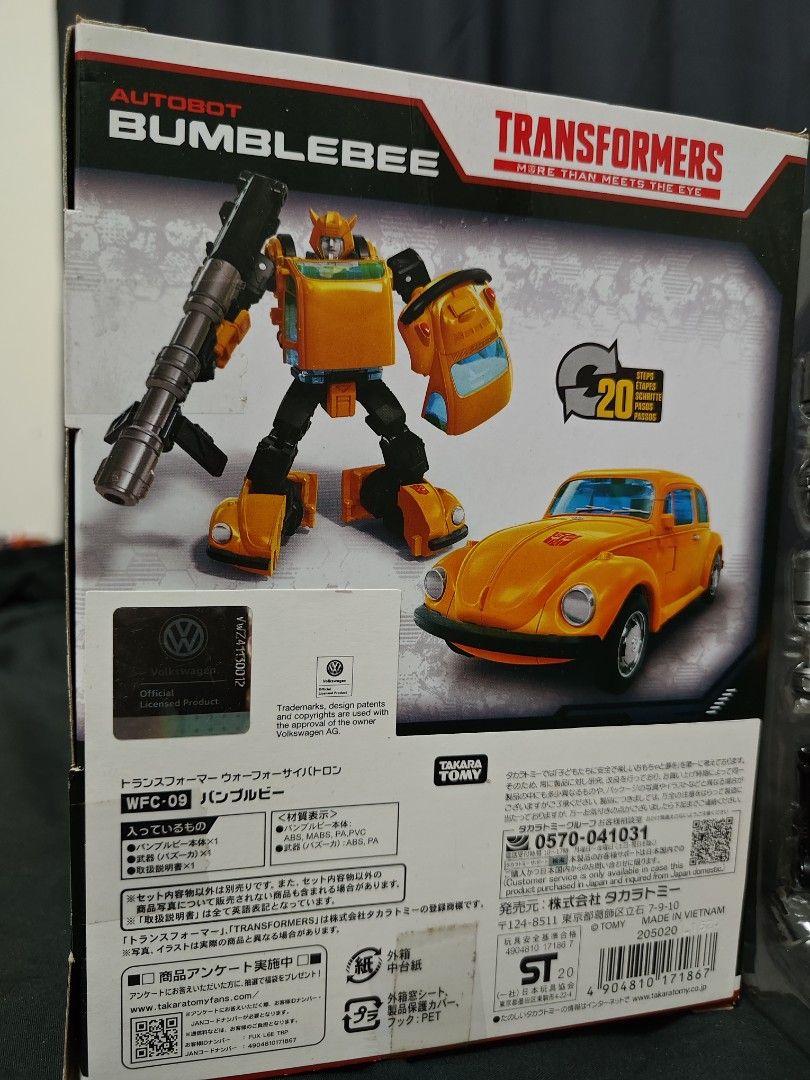 Transformers Netflix Bumblebee Japan version BIB, Hobbies & Toys, Toys ...