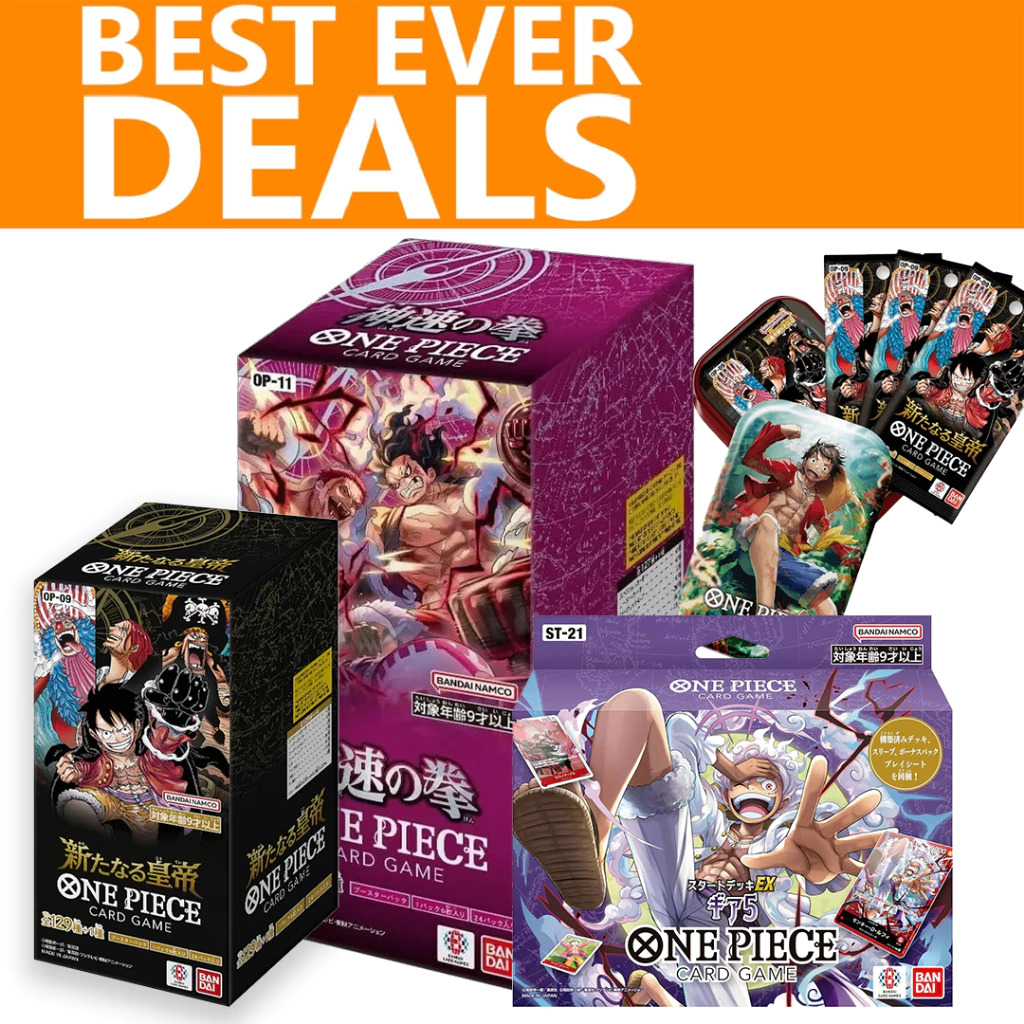 (Triple Hits)One Piece OP11/OP09/EB02 Booster Box/Tins/Starter Decks ...