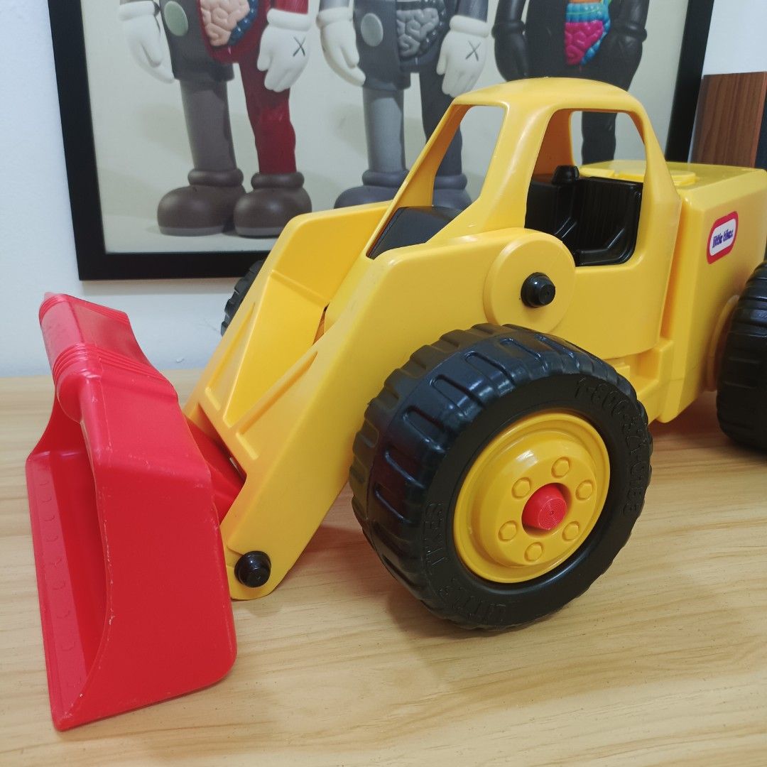 VINTAGE 90S LITTLE TIKES EXTRA LARGE WHEEL LOADER COLLECTION, Hobbies ...