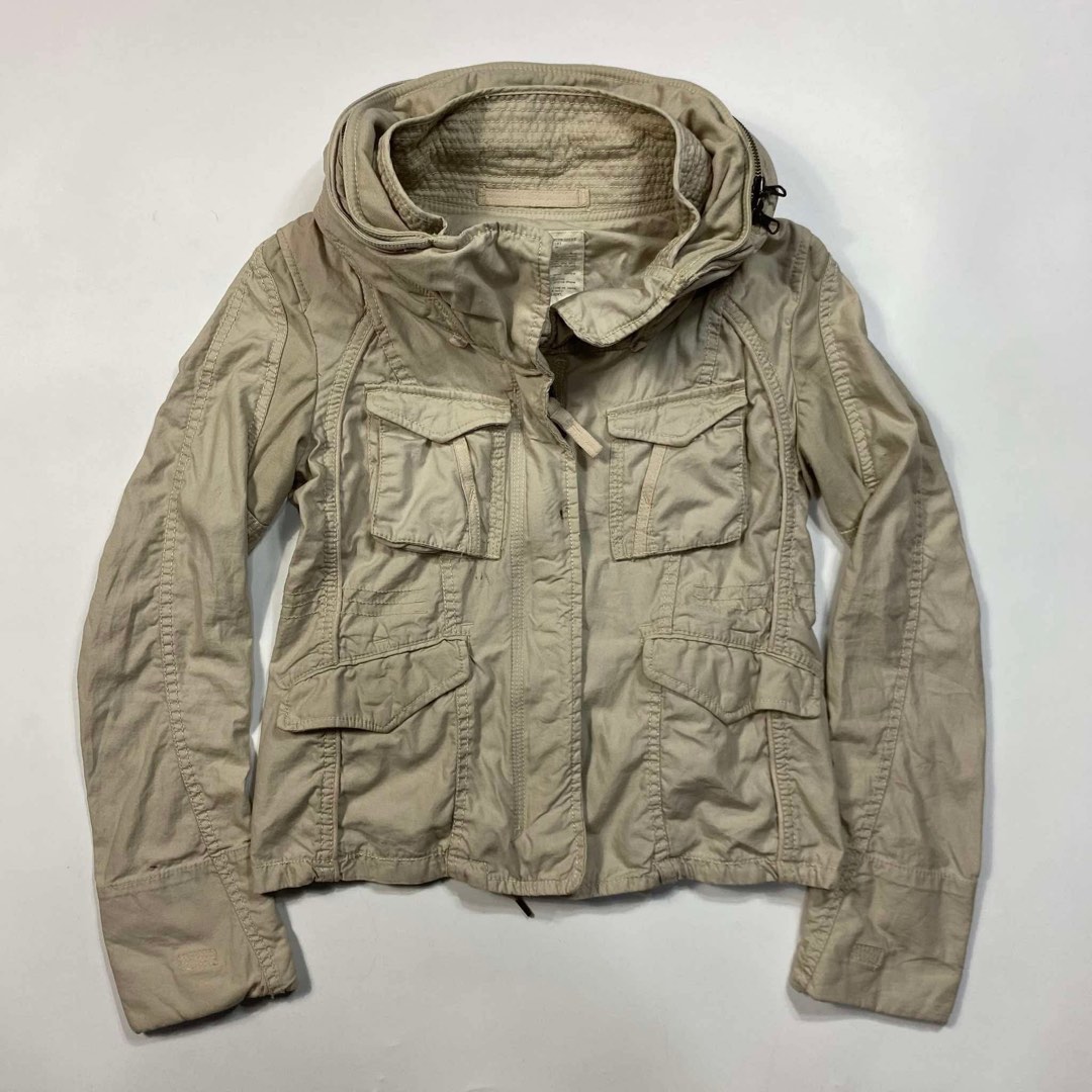 Vintage GOA Cargo Jacket, Women's Fashion, Coats, Jackets and Outerwear ...