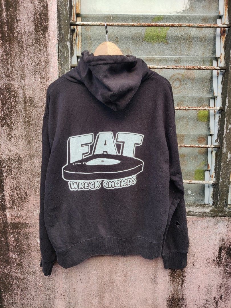 Vintage Hi Standard Fat Wreck Japan Punk Band Hoodie, Men's Fashion ...