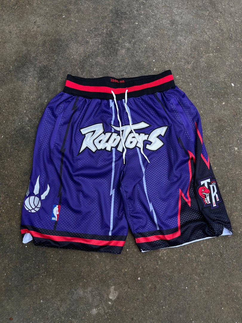 Vintage Raptors JUST DON jersey short, Men's Fashion, Bottoms, Shorts ...