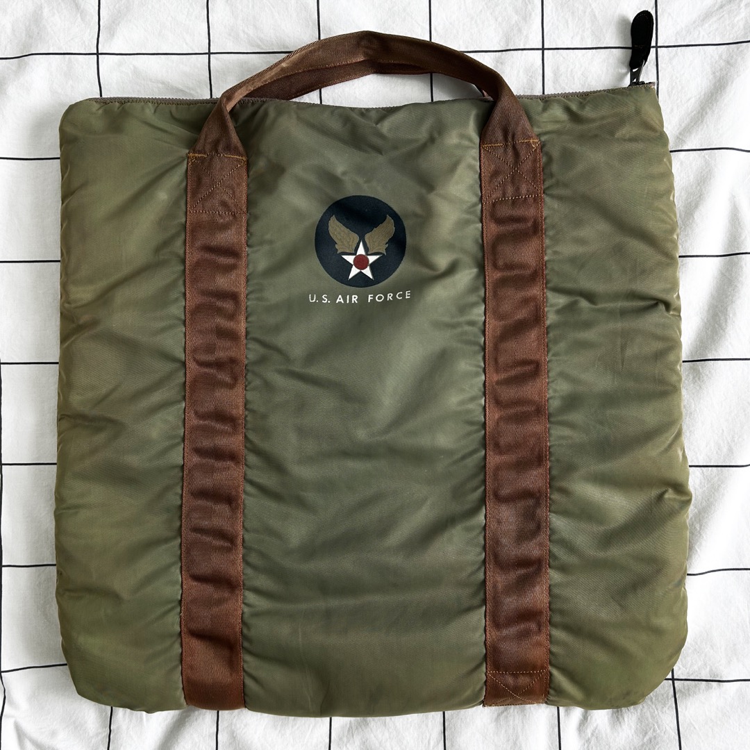 Vintage US Air Force USAF Helmet Carrybag, Men's Fashion, Bags ...
