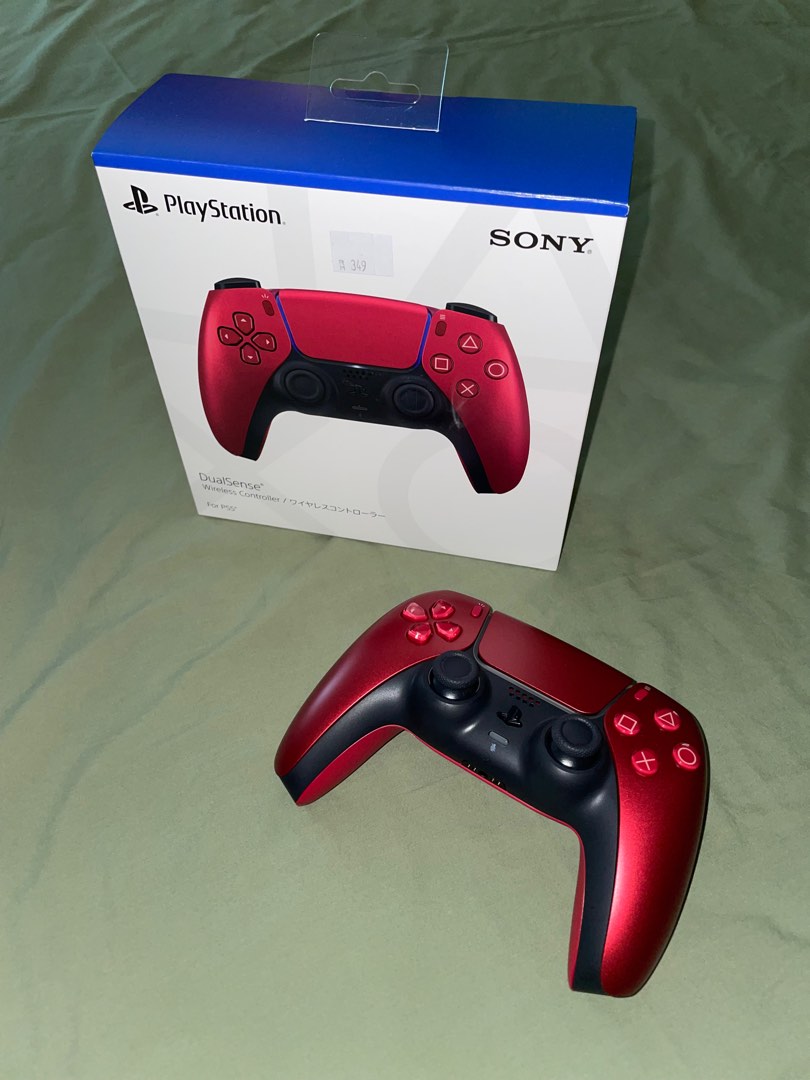 volcanic red dualsense ps5 controller, Video Gaming, Gaming Accessories ...