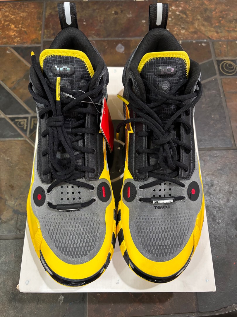 BNIB Way of Wade 10 Caution WOW Basketball Shoe Li Ning, Men's Fashion ...