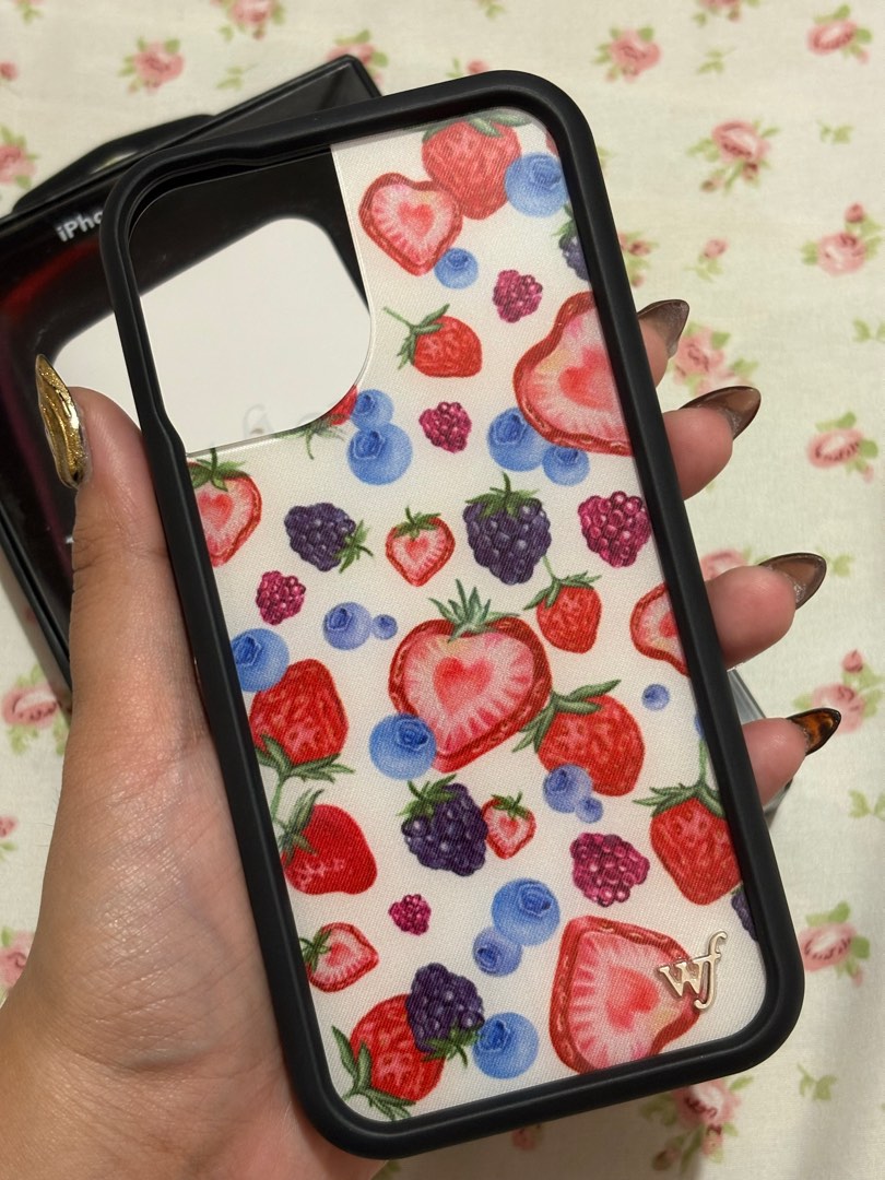 Wildflower Fruit Tart Case for Iphone 16, Mobile Phones & Gadgets ...