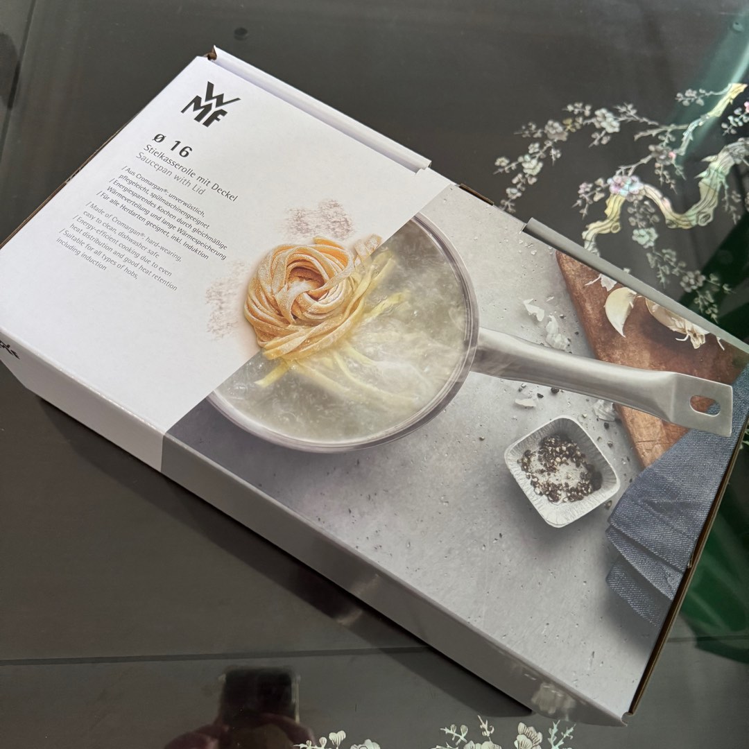WMF Provence Plus Stainless Steel 16cm Saucepad with Lid, Furniture ...