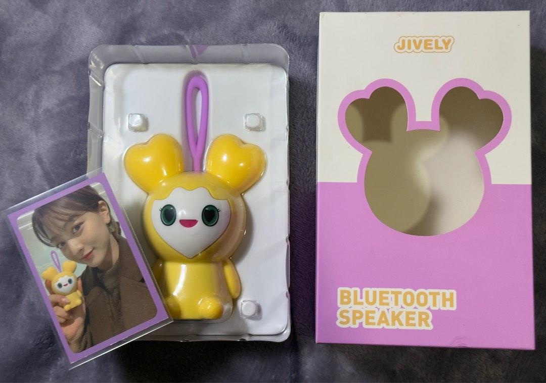 WTS LFB PH TWICE LOVELY BLUETOOTH SPEAKER LABURI PHOTOCARD JIHYO JIVELY ...