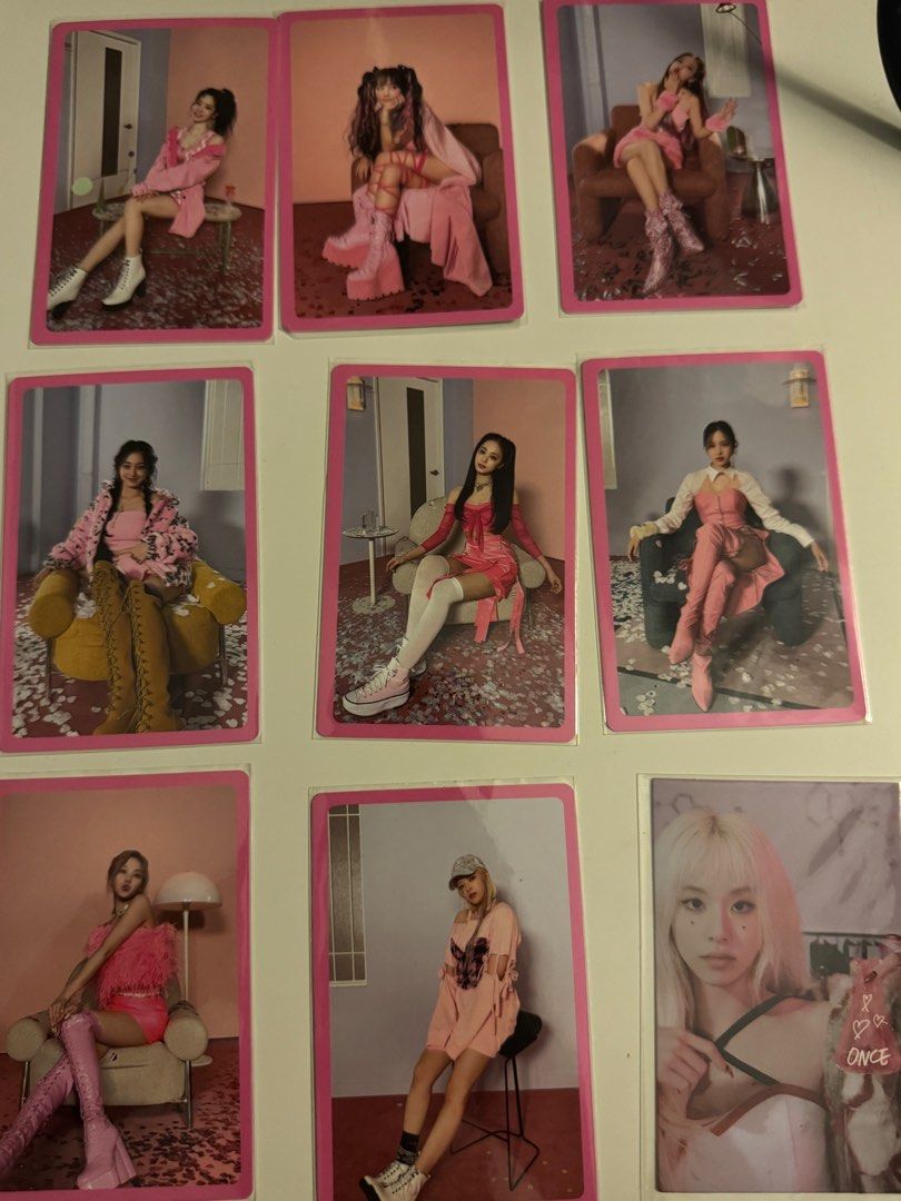 WTS (PRICE FOR ALL) POB FORMULA OF LOVE TWICE PHOTOCARDS, Hobbies & Toys, Collectibles ...