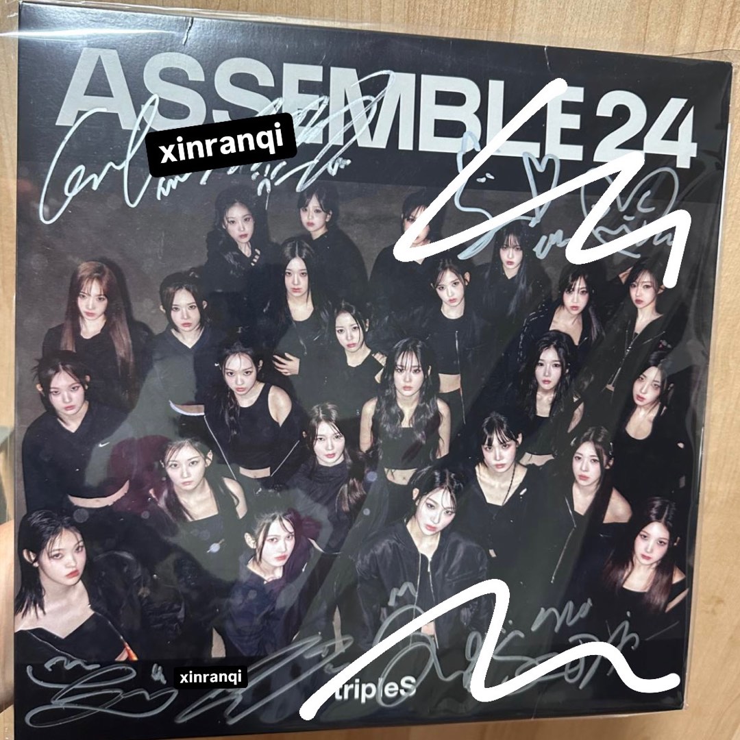 wts tripleS signed vinyl US tour dreams come true concert fanconcert ...