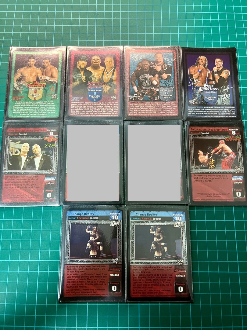 WWF WWE RAW DEAL CARDS, Hobbies & Toys, Memorabilia & Collectibles ...