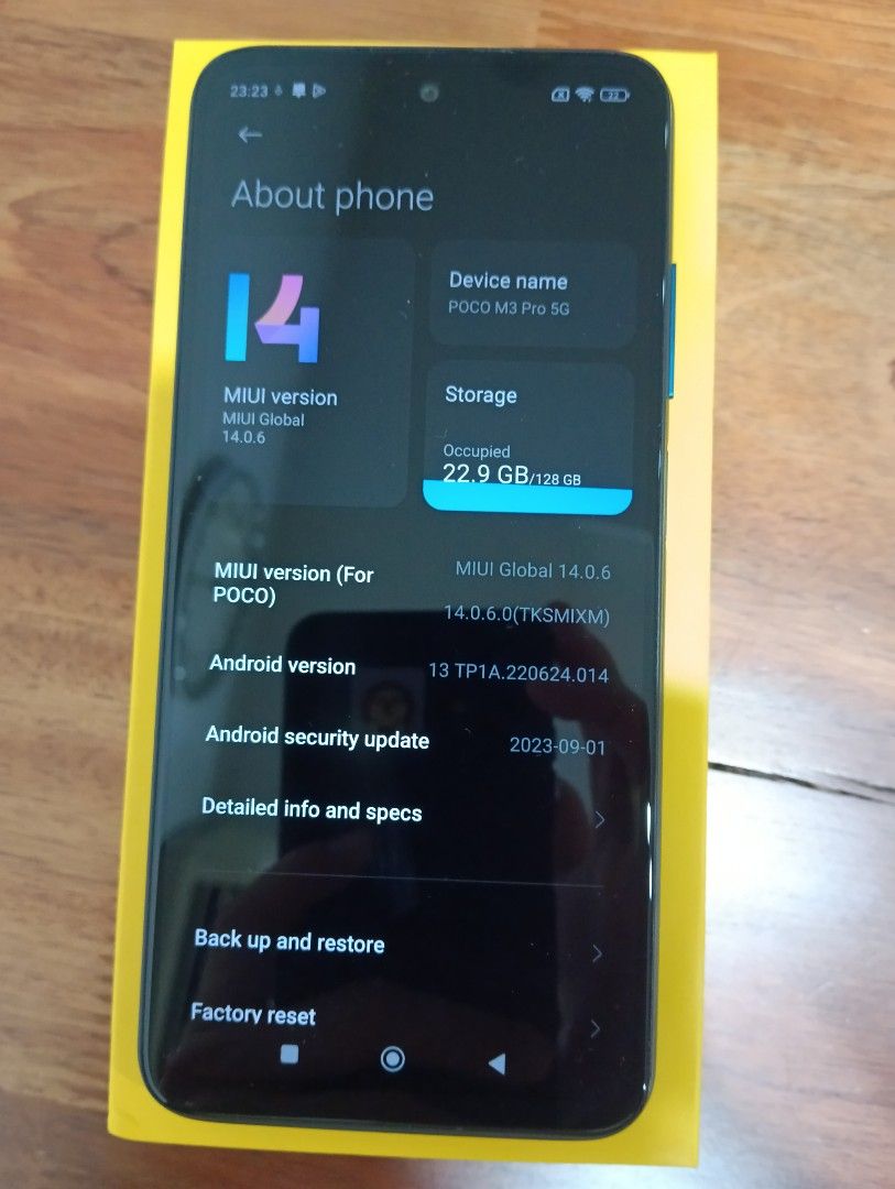 Xiaomi Poco M3 Pro 5G 128GB Cool Blue, Mobile Phones & Gadgets, Mobile ...