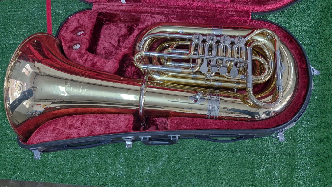 YAMAHA YBB-841 Custom Series Professional Rotary Tuba, Hobbies & Toys ...