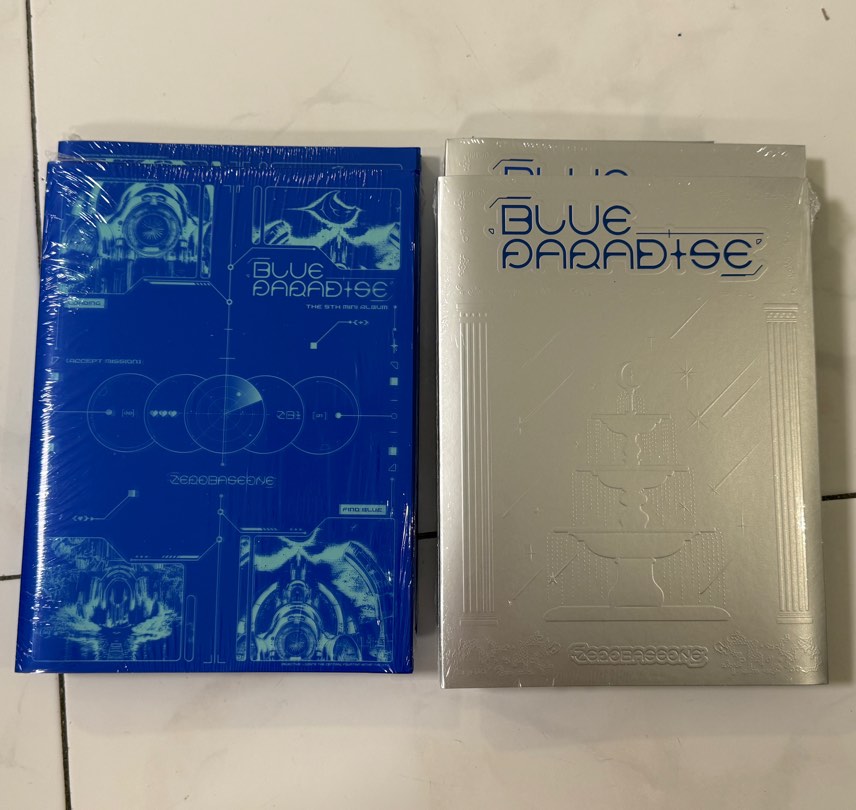 zb1 blue paradise sealed photobook album (hide/ seek ver) zerobaseone ...