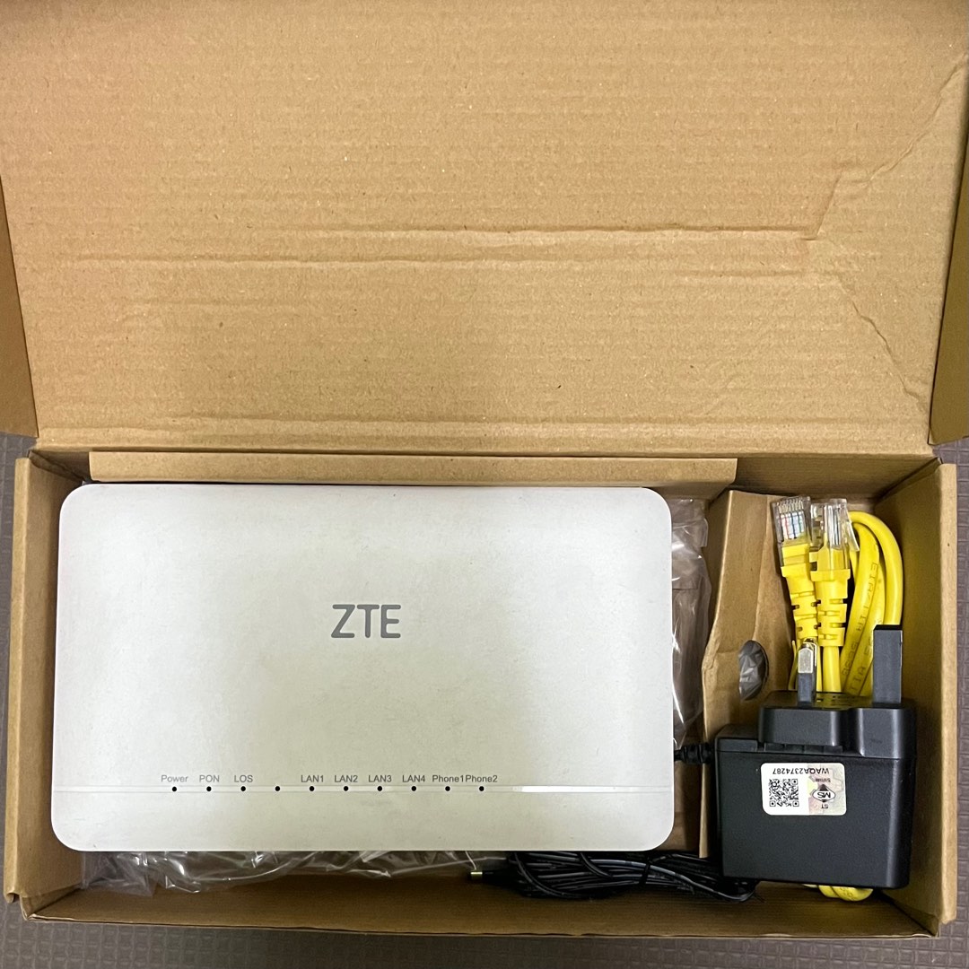 ZTE GPON ONU router - Free postage, Computers & Tech, Parts ...