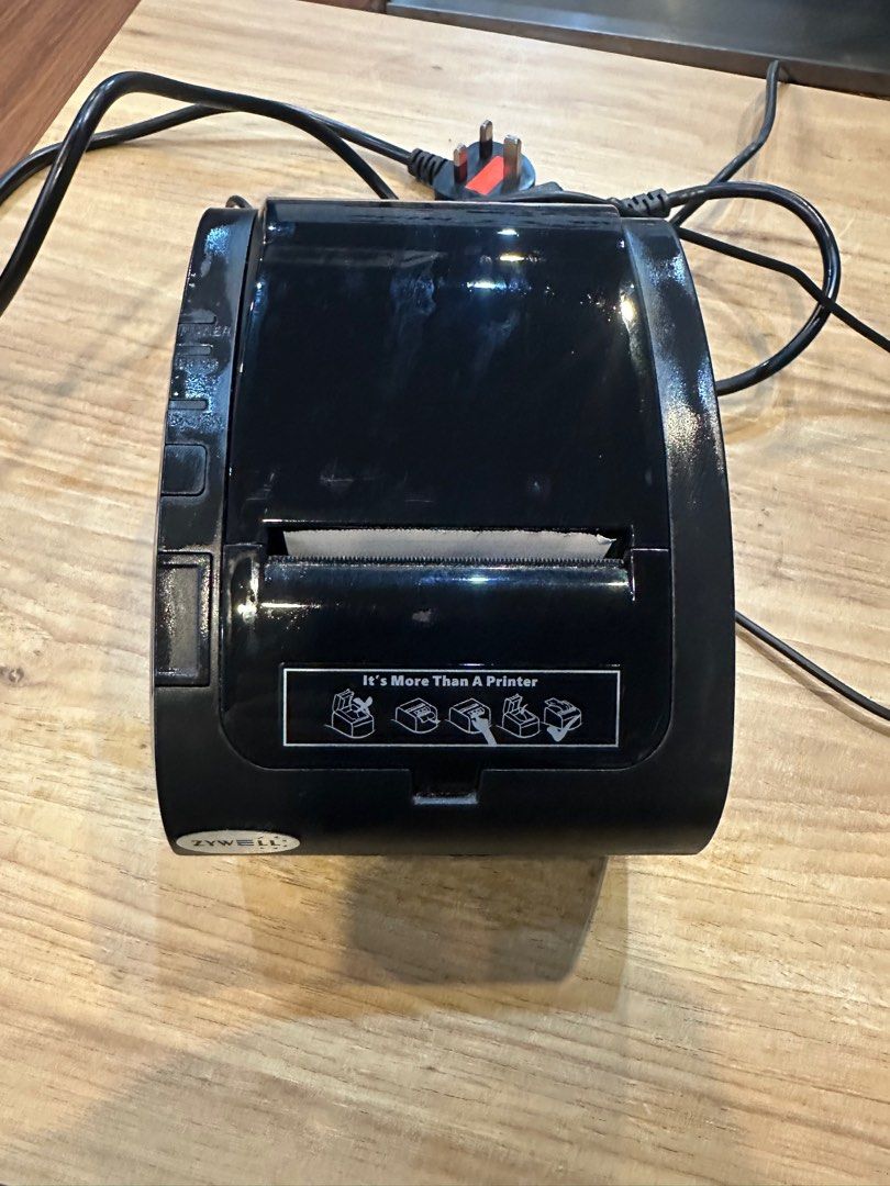 Zywell ZY606 80mm WiFi Thermal Receipt Printer For Pos System with auto ...