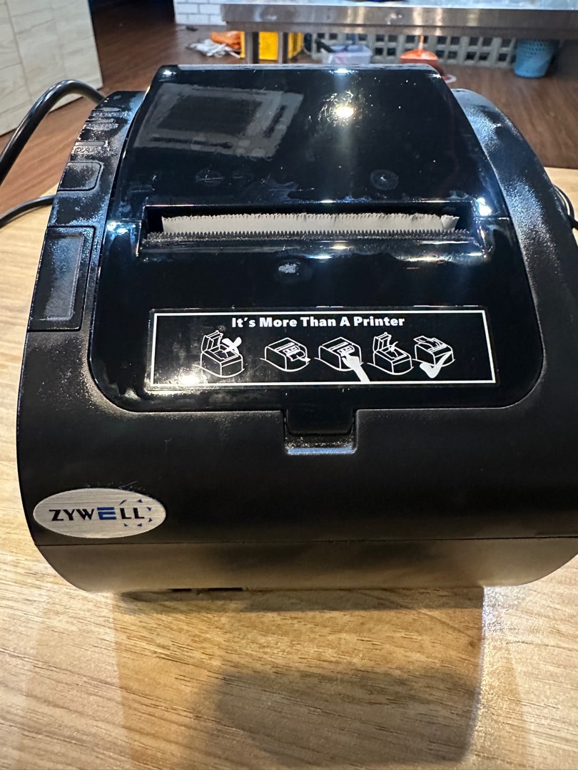 Zywell ZY606 80mm WiFi Thermal Receipt Printer For Pos System with auto ...