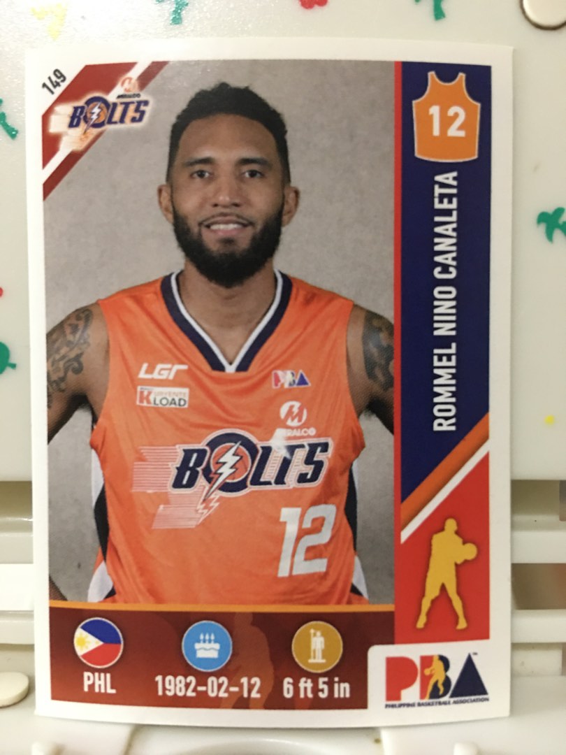 2018 Stickito PBA Stickers - [Base] #149 - Rommel Nino Canaleta ...