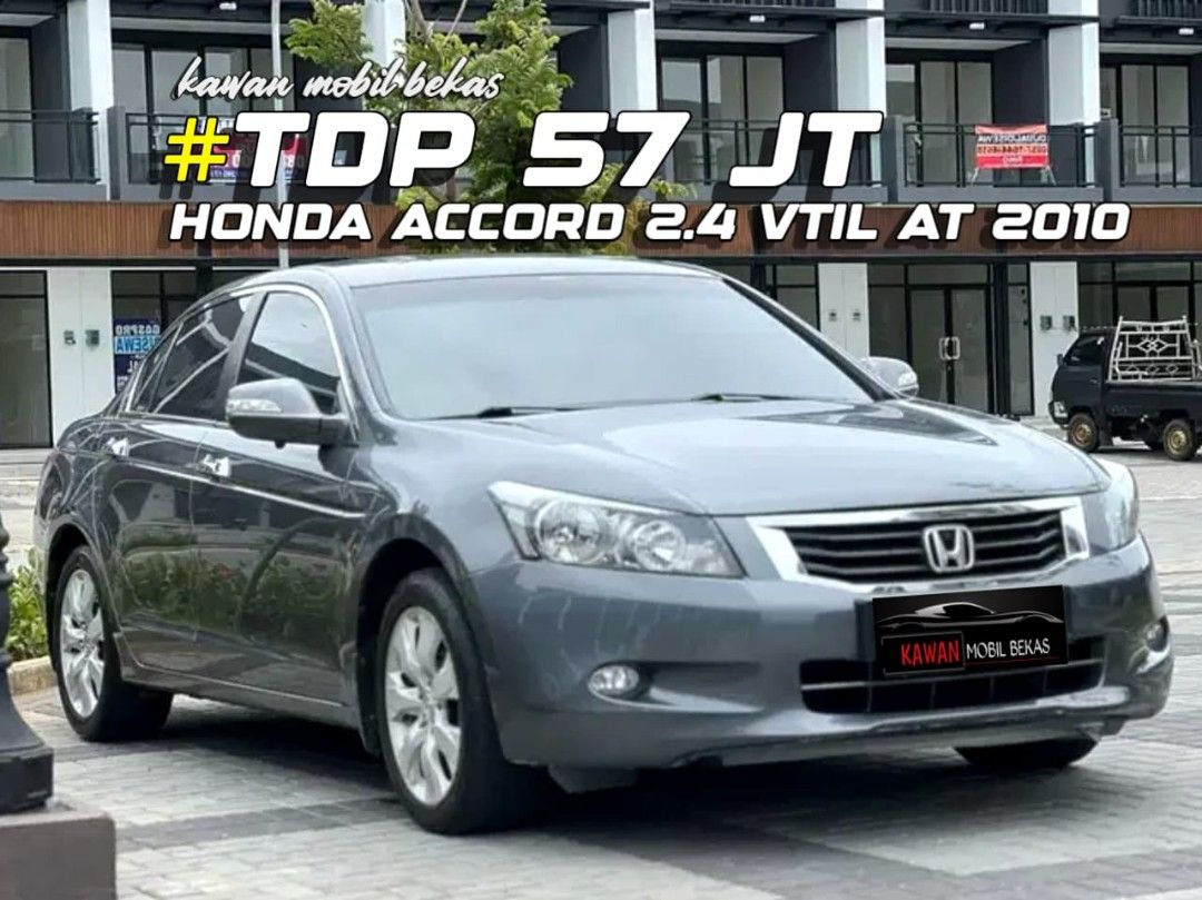( TDP 57jt ) Honda Accord 2.4 VTIL AT 2010 Abu Abu Kondisi istimewa Dan Dijamin Siap Pakai # ...