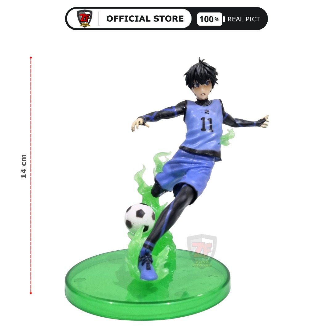 Action Figure Blue Lock Figure Yoichi Isagi Pajangan Blue Lock Koleksi ...