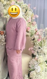 NEW Bella ammara premium kurung XXL, Women's Fashion, Muslimah Fashion, Baju Kurung & sets on ...