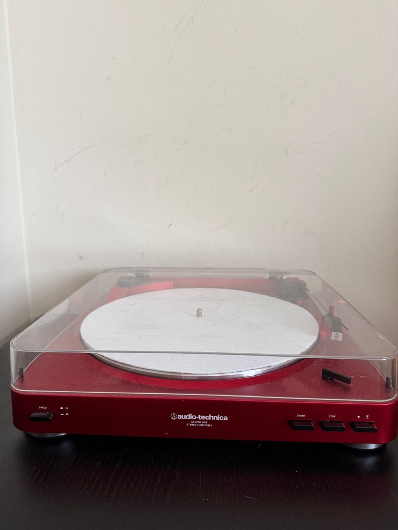 Audio-Technica AT-LP60-USB Digital Belt-Drive Turntable (USB & Analog ...