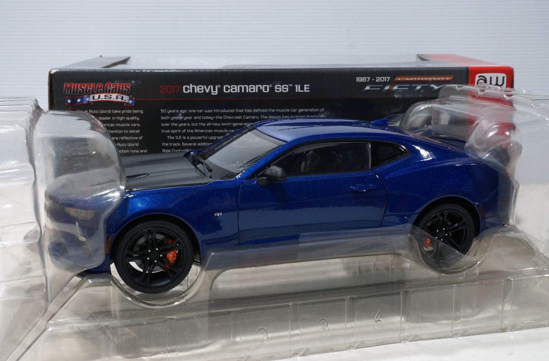 Auto World 1/18 Chevrolet Chevy Camaro SS 1LE 50th Anniversary 2017 ...
