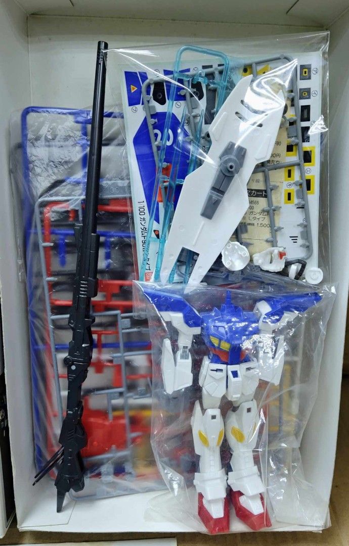 BANDAI 1/100 MOBILE SUIT GUNDAM F90 WEAPONS VARIATION LONG RANGE -TYPE MODEL KIT SET 機動戰士 高達 鋼彈 ...