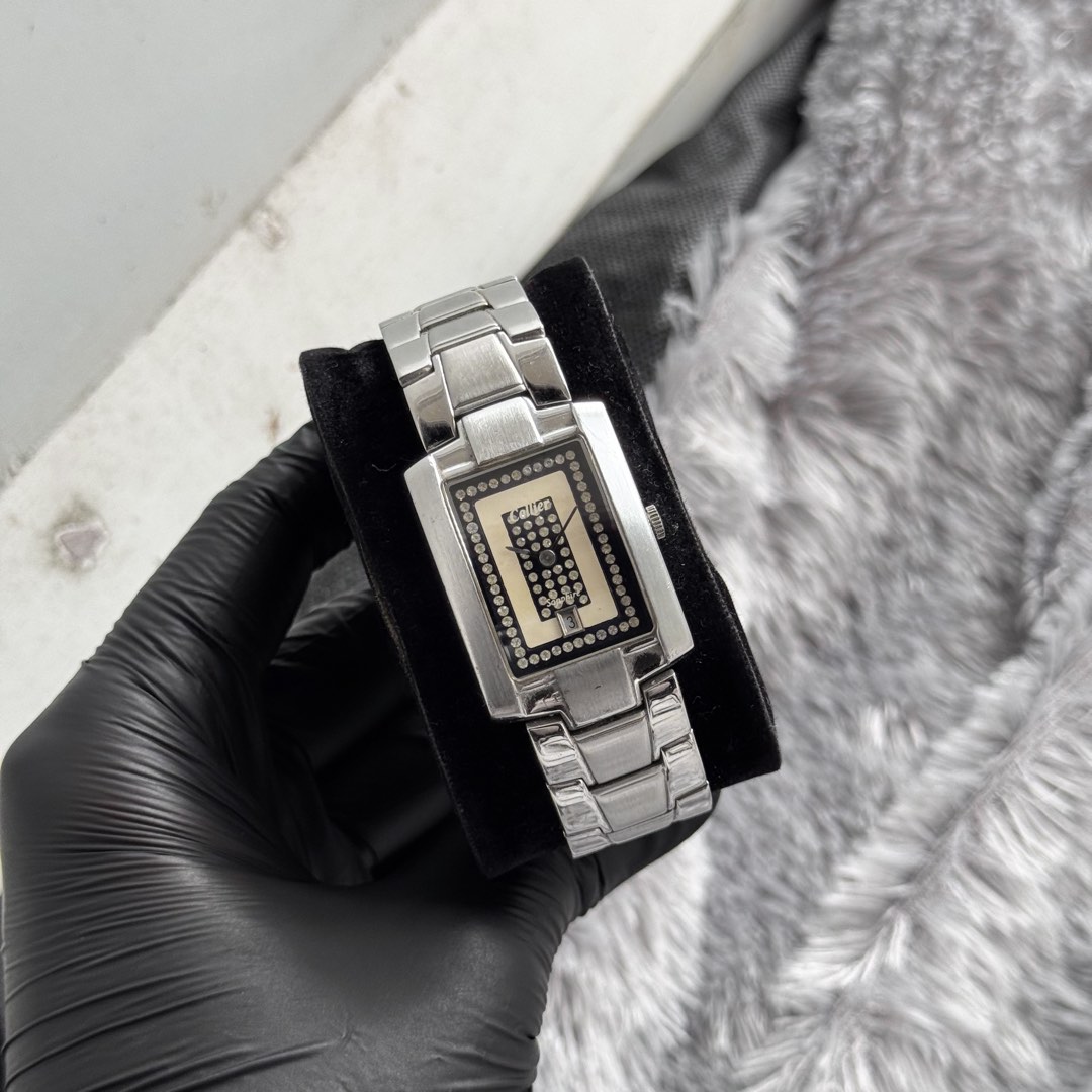(Barunya 2jt) Jam Tangan Tank Vintage Collier PRC Original, Fesyen ...