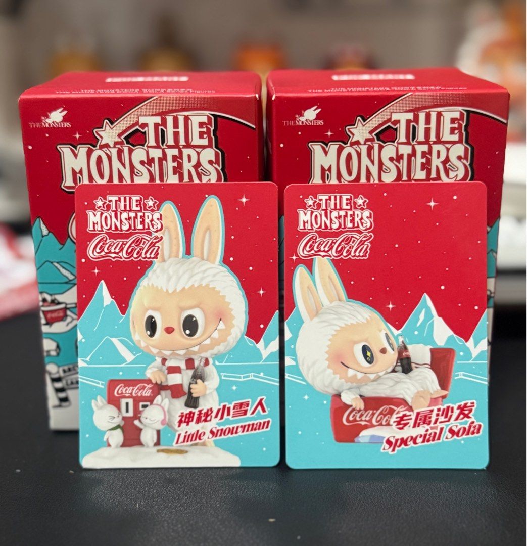 [BNIF] Best Bundle! Coca Cola Monsters Labubu Series (Special Sofa ...