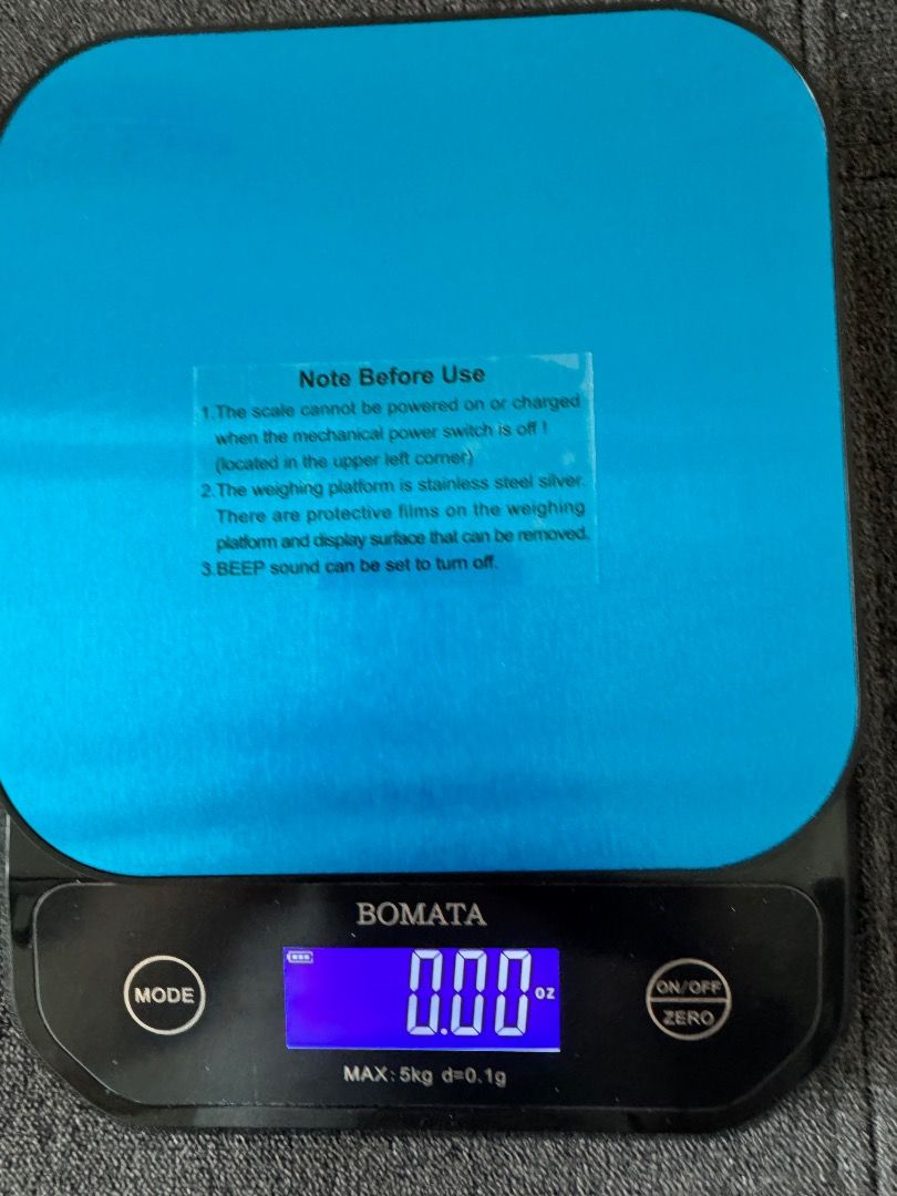 Bomata High precision scale 0.1/5 kg waterproof brandnew, 家庭電器, 廚房電器 ...