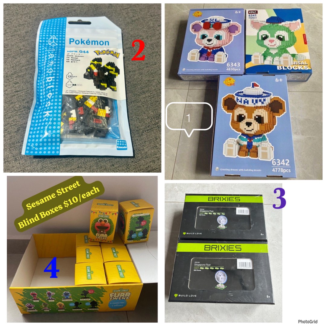 Bricks & Blind Box, Hobbies & Toys, Toys & Games on Carousell