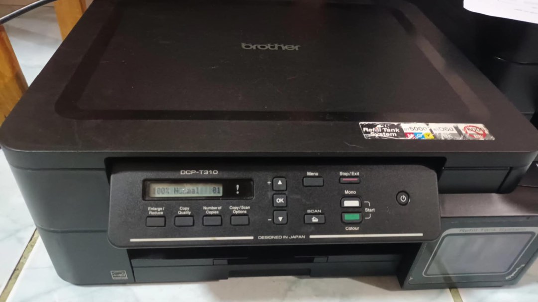Brother DCP-T310 Ink Tank Printer, Computers & Tech, Printers, Scanners ...