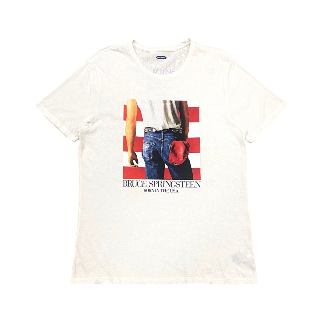 Bruce Springsteen Born In The USA Album Tshirt, Men's Fashion, Tops ...