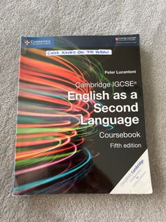 CAMBRIDGE IGCSE ENGLISH AS A SECOND LANGUAGE (TEXTBOOK/WORKBOOK ...