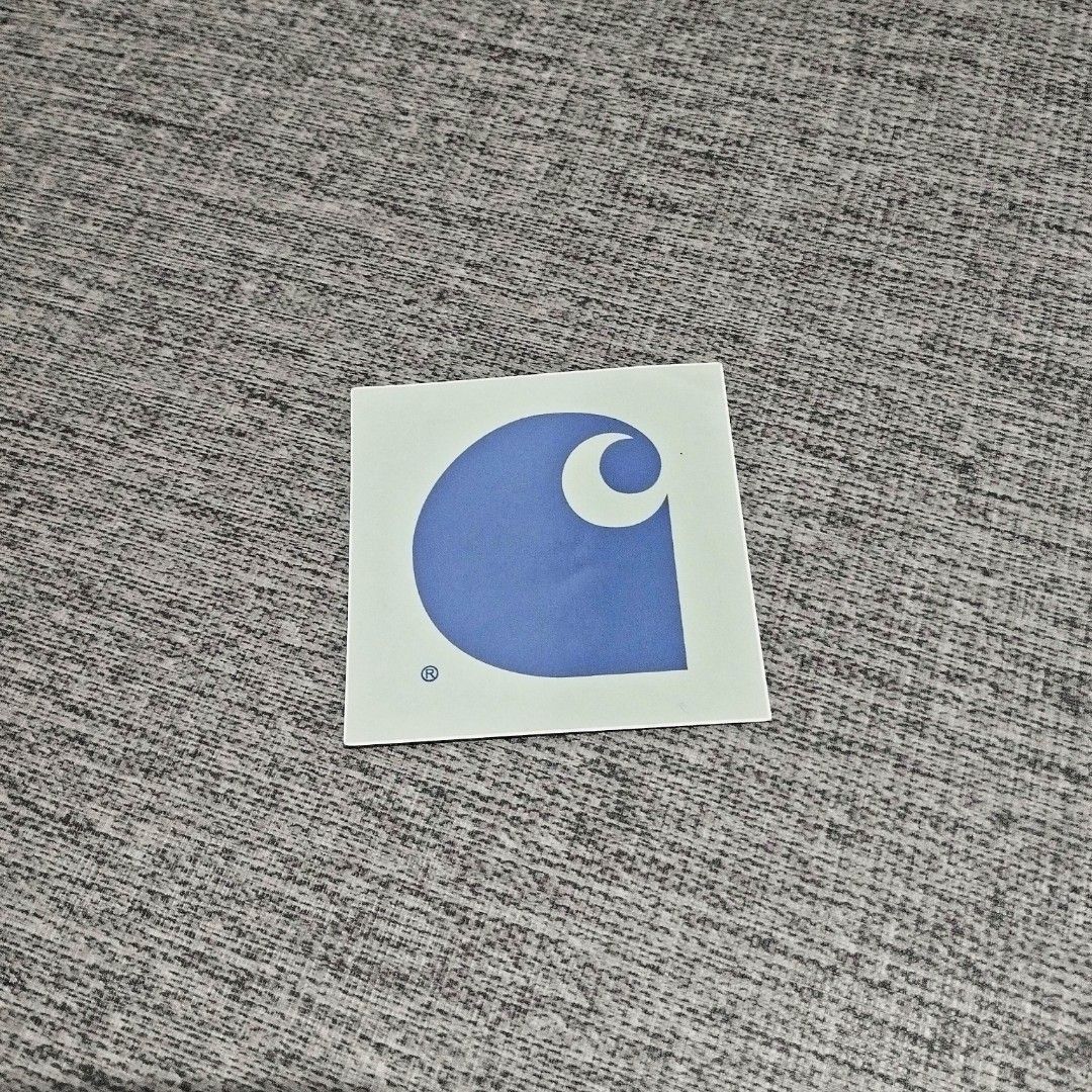 Carhartt WIP C-Logo Sticker, Barang Mewah, Aksesoris di Carousell