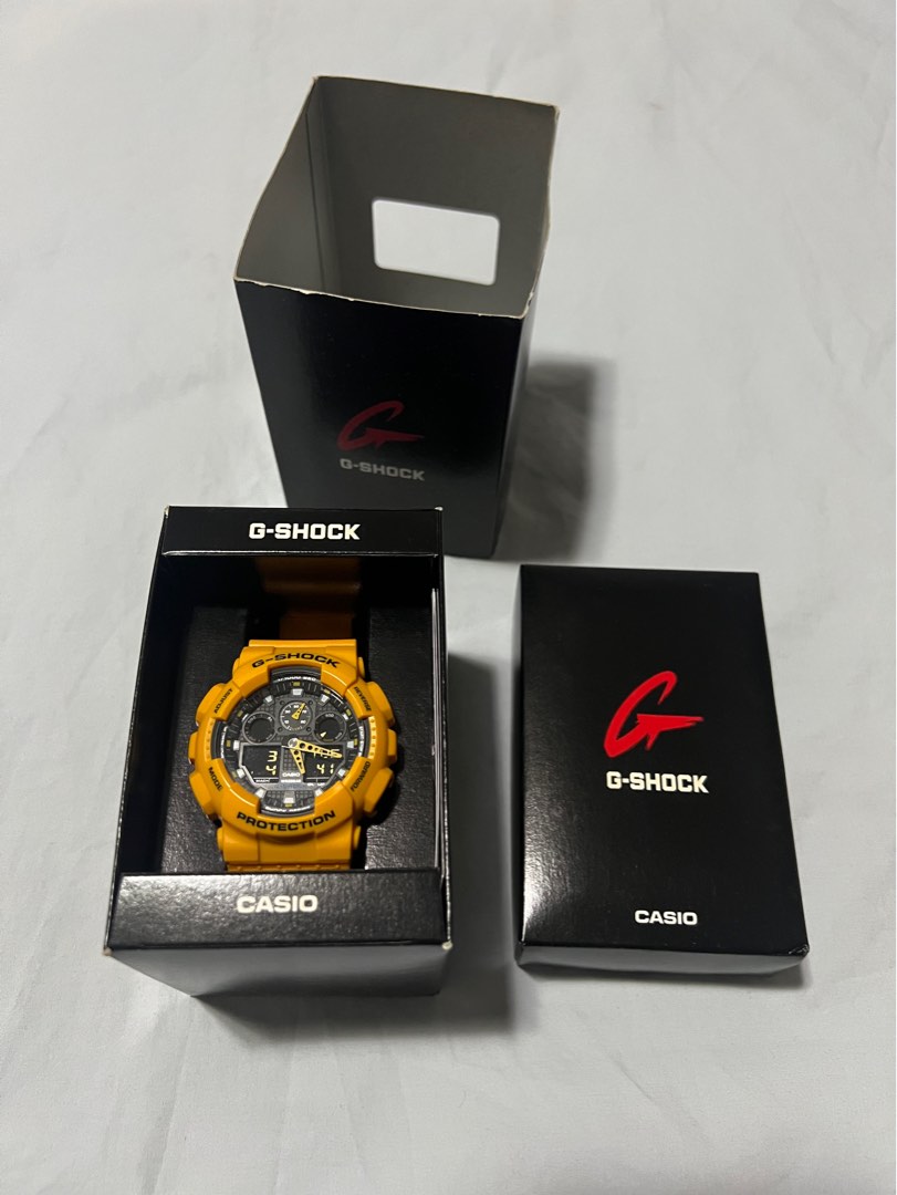 Casio G-Shock Bumblebee edition, Men's Fashion, Watches & Accessories ...