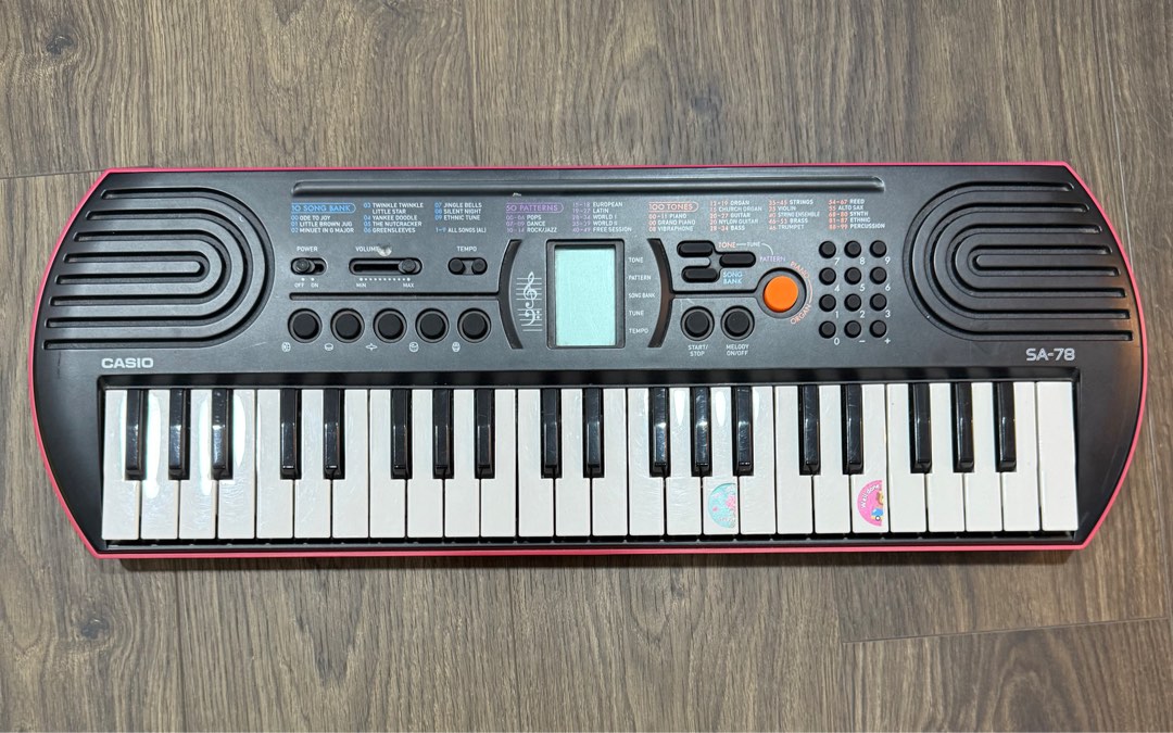 Casio Keyboard SA-78, Hobbies & Toys, Music & Media, Musical ...