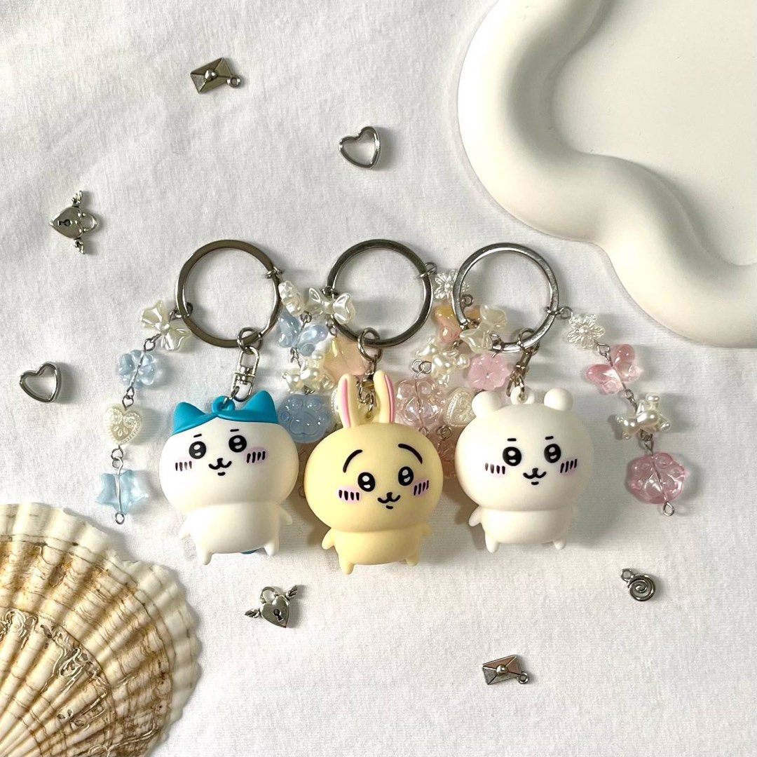 chiikawa keychains, Hobbies & Toys, Stationery & Craft, Handmade Craft ...