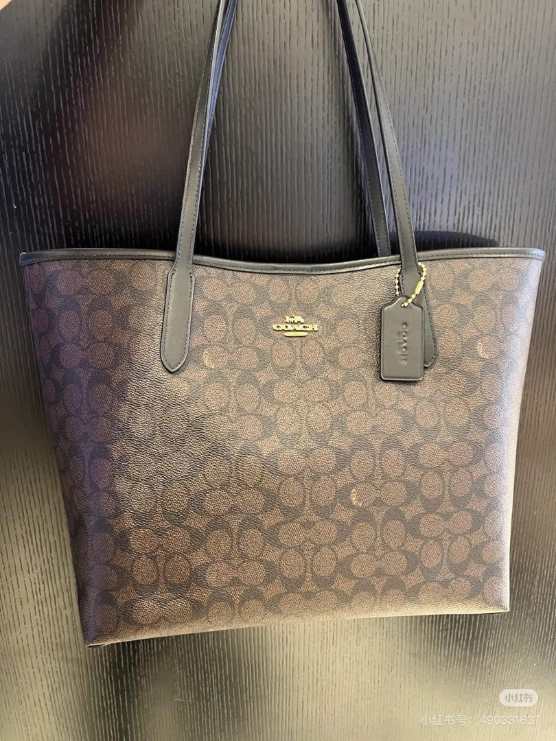 Coach Mini Tote Bag, Luxury, Bags & Wallets on Carousell