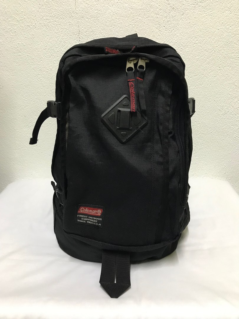 COLEMAN Black Backpack, Men's Fashion, Bags, Backpacks on Carousell