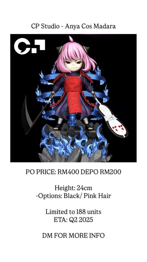 CP Studio - Anya Cos Madara, Hobbies & Toys, Toys & Games on Carousell