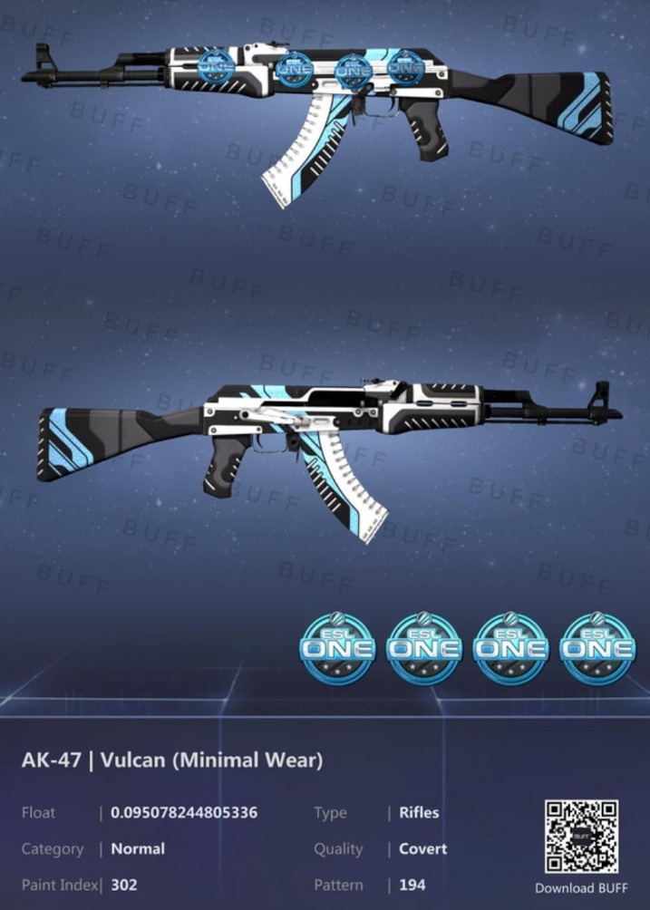 Cs2 Vulkan Mw Skin, Video Gaming, Gaming Accessories, In-Game Products ...